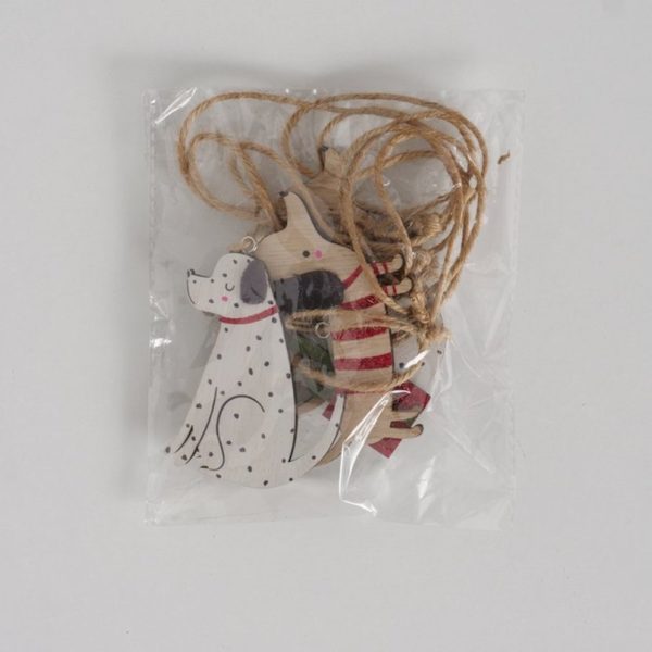 Barney Christmas Dog Garland - The Festive Farm Shed